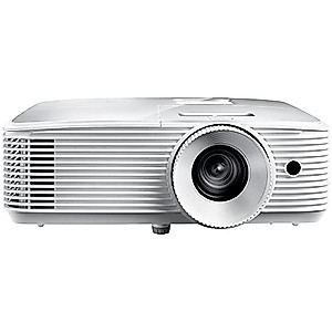 Optoma HD28HDR 1080p Home Theater and Gaming Projector Bundle with 1 YR CPS Enhanced Protection Pack