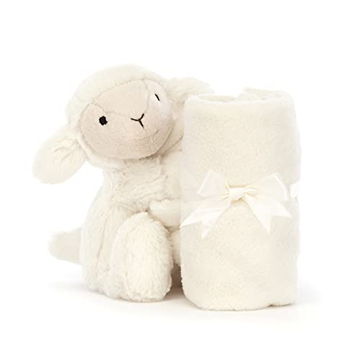 Jellycat Bashful Lamb Baby Stuffed Animal Security Blanket