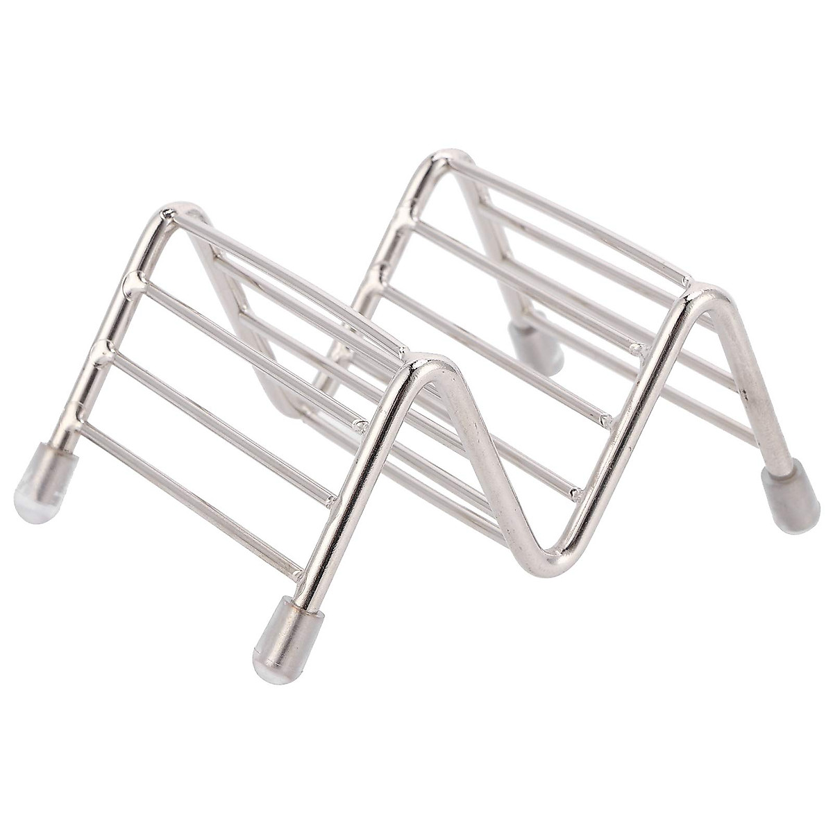 Aqur2020 304 Stainless Steel Taco Holder Corrosion Innovative Pancake Stand Tray for Kitchen Restaurant Suitable for Home Kitchens And Restaurants(1#)