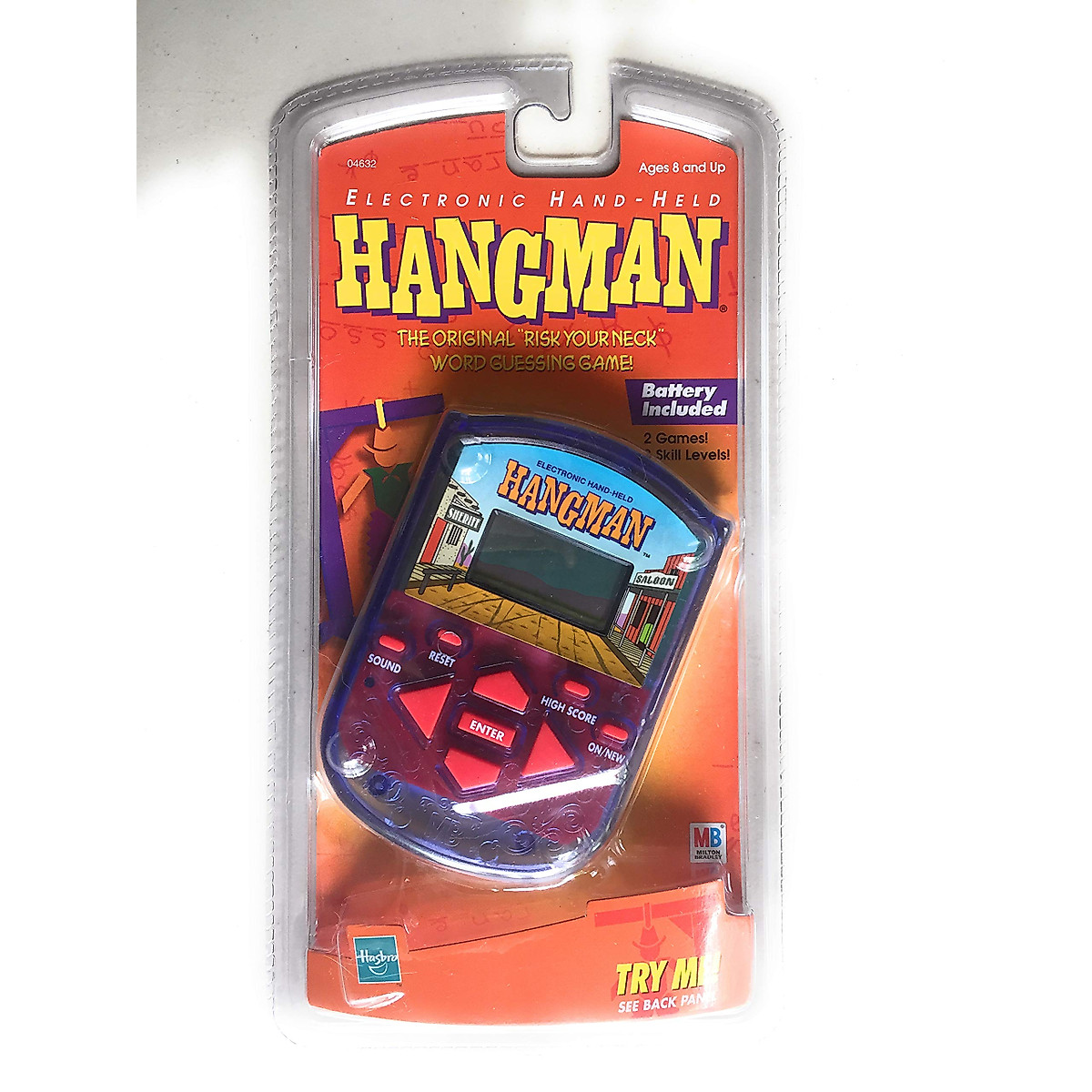 Electronic hand held Hangman by Milton Bradley