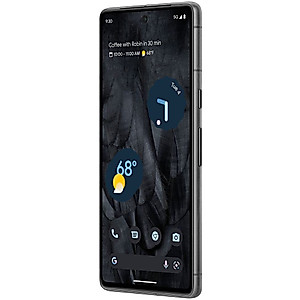 Google Pixel 7 5G 128GB 8GB RAM 24-Hour Battery Factory Unlocked for GSM Carriers Global Version - Obsidian (Renewed)