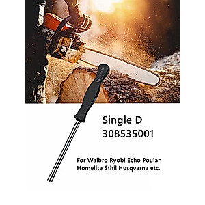 Strongthium Single D Adjustment Carburetor Tool 308535001 for Walbro Ryobi Echo Poulan Homelite STHIL Husqvarna Weed Eater Chainsaw Trimmer Leaf Blower Edger 2 Circle Carb