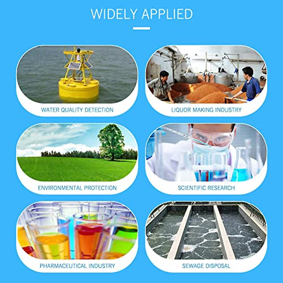 Digital Turbidity Meter, Laboratory Turbidimeter, ZD‑2A Handheld Digital Turbidity Meter Portable Turbidimeter for Swimming Pool Laboratory US Plug 100‑240V