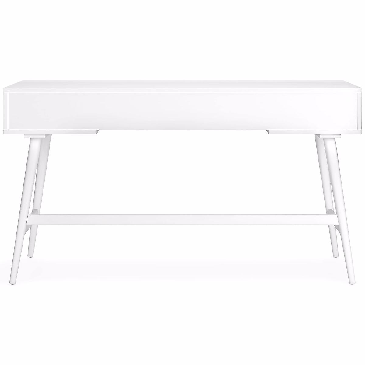 Signature Design by Ashley Thadamere Contemporary 54" Home Office Desk with 3 Drawers, White
