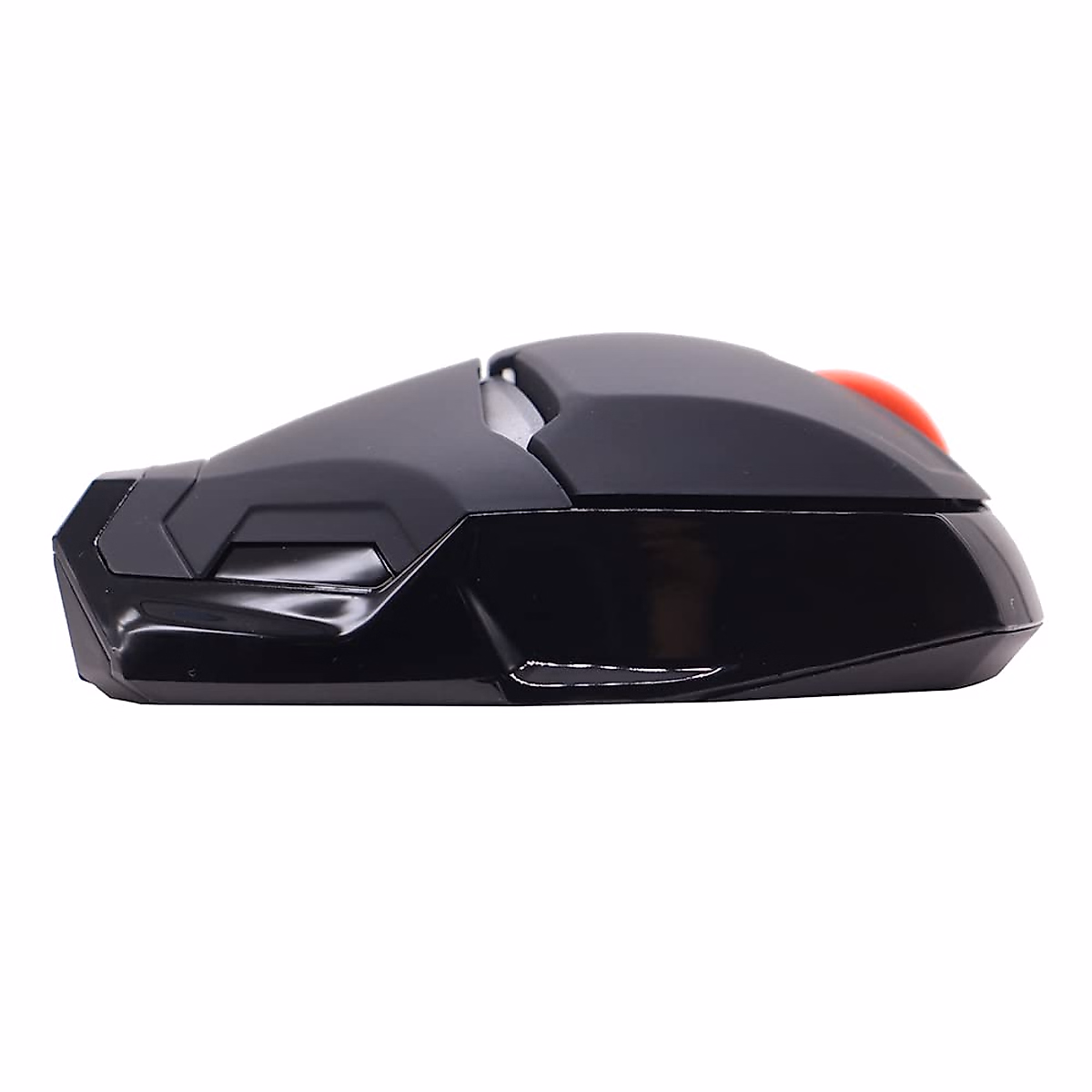 ECOiNVA Wireless Iron Man Mouse 2.4G Optical Computer Mouse for Desktop Laptop PC Mac (Black)