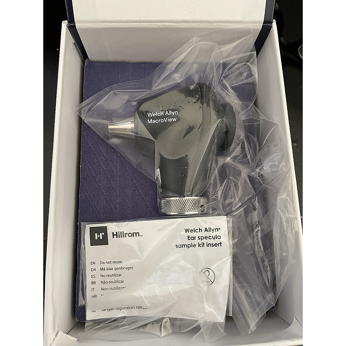 Hillrom WelchAllyn LED MacroView Plus Diagnostic Otoscope Head