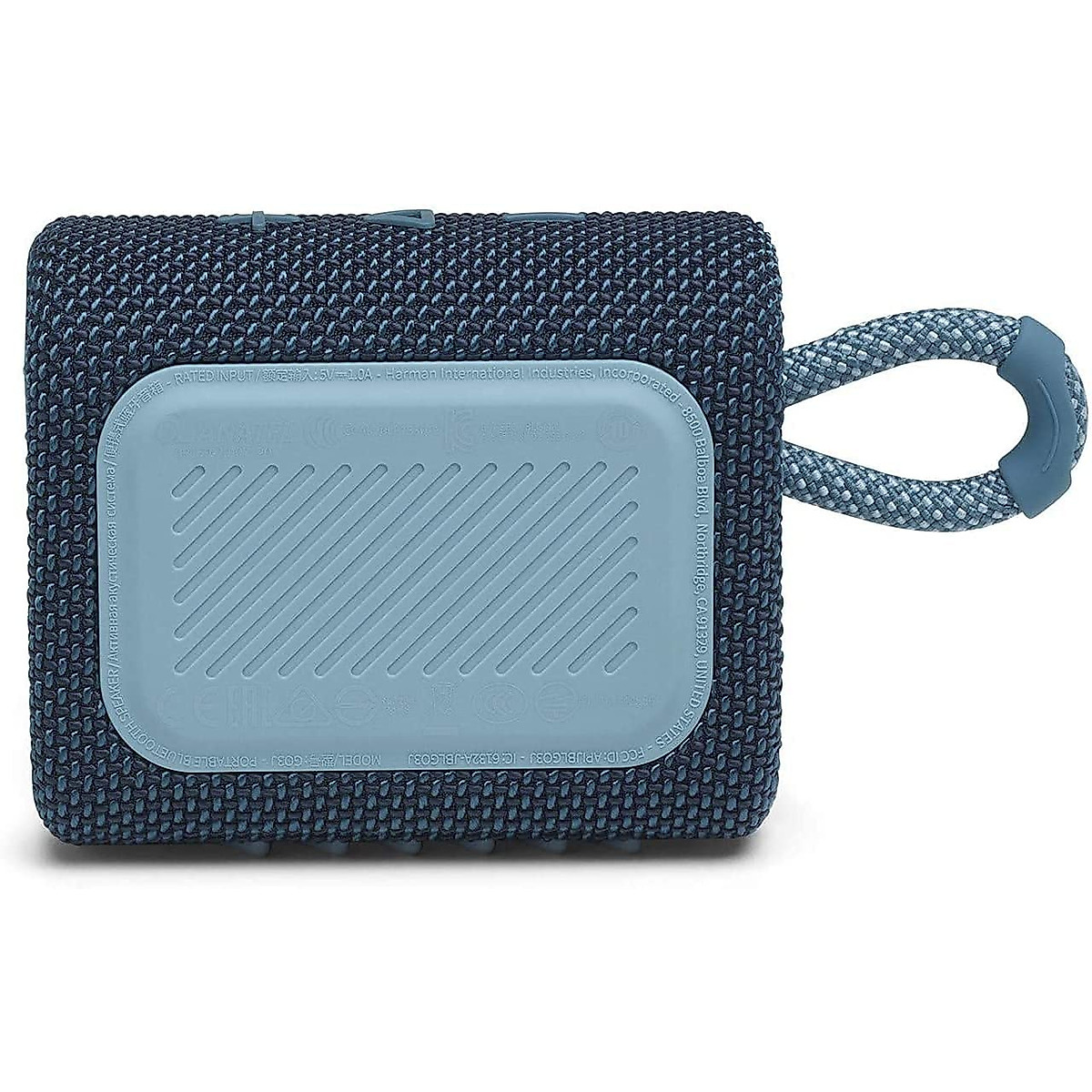 JBL Go 3 Portable Waterproof Wireless IP67 Dustproof Outdoor Bluetooth Speaker (Blue)