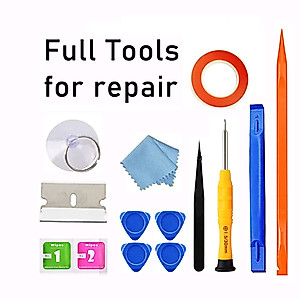GoodFixer Original Quality Screen Replacement Digitizer for Amazon Kindle Fire Tablet HD 8 8th Gen Model L5S83A (2018 Released 8th Generation) Touch Screen Glass + Full Repair Kit