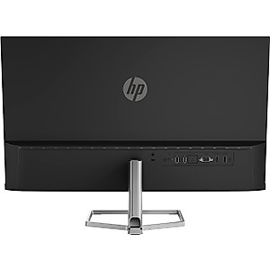 HP M27fd FHD 65w USB-C Monitor - Works With Chromebook - Computer Monitor with 27-inch IPS Display(1080p)- Eyesafe & 99% sRGB - AMD Freesync- HDMI, VGA & USB-C (Renewed), Silver