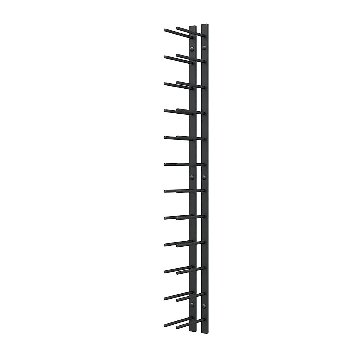 Ultra Wine Racks Cork Out Wall Mounted Wine Racks (4 Foot, Matte Black)