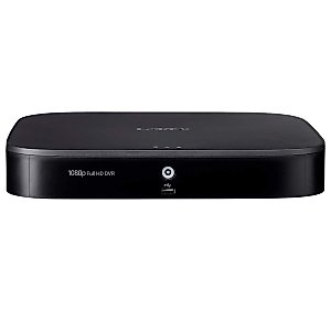 Lorex D241A81B 8 Channel 1080p Analog HD 1TB Security System DVR with Advanced Motion Detection Technology and Smart Home Voice Control, Black