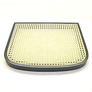 Marcel Breuer Cesca Chair Replacement Cane Seat in Black - Made in Italy