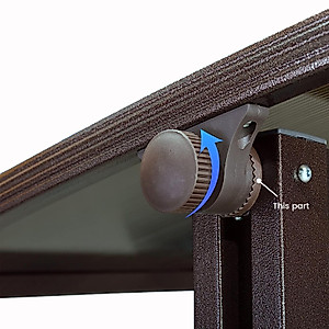 2PCS/CTN Timyrimy PVC Canopy Garden Swing Plastic Fittings (Type 2) to Attach Canopy Frame to Swing Frame