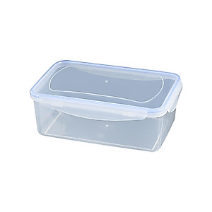 Generic Set Of 4 Food Storage Plastic Containers Set with Locking Lids, Leak Proof, Airtight, Nested, Dishwasher Variety Of Sizes, White