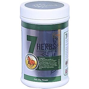 Aditya Natural AYURVEDIC Energy Booster Powder Medicine - 7 Herbs Feel The Power - Aditya Ayurvedic Pharmacy