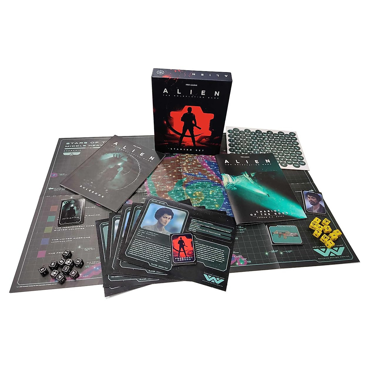 Free League Publishing Alien RPG Starter Set - Kid's Tabletop Game