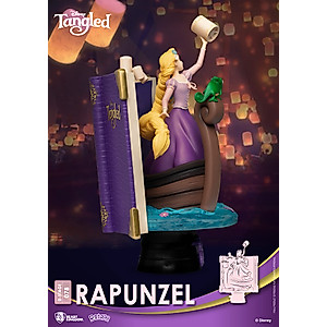 Beast Kingdom Disney Story Book Series: Rapunzel DS-078 D-Stage Statue, Multicolor, 6 inches
