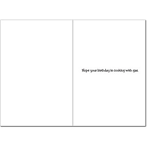 NobleWorks 4324 Hot Tub Naughty Humor Birthday Greeting Card with Envelope