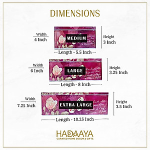 hadaaya Pack of 3 Rectangle Cookie Tins With Lids Multipurpose Tin Container for Cookies,Candies, Kitchen Storage, Stationery - BURGUNDY FLORAL BUTTERFLY