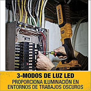 DEWALT 20V MAX LED Work Light, 100 Degree Pivoting Head, Up to 1000 Lumens of Brightness, Cordless (DCL050)