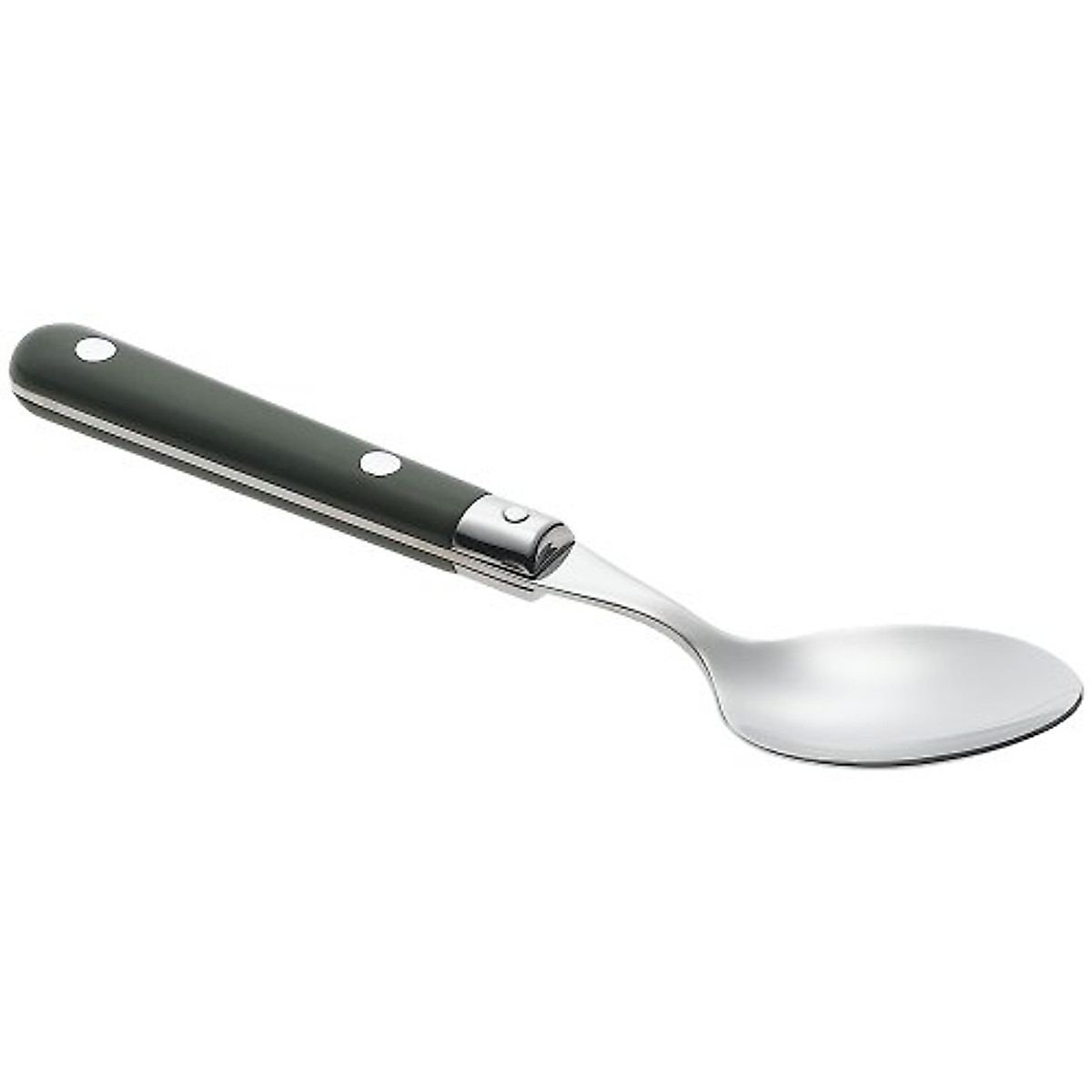 Ginkgo International Le Prix 5-Piece Stainless Steel Flatware Place Setting, Moss Green, Service for 1