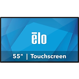 Elo 5553L - 55" 4K Touchscreen Signage with Anti-Glare Glass - 40 Touch, 3840 x 2160, Black