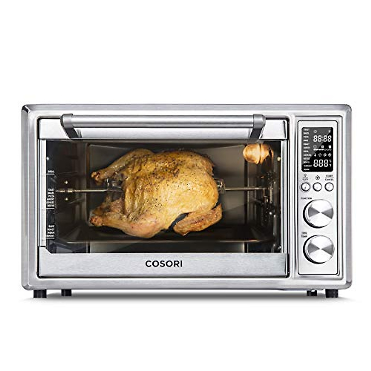 COSORI 2 Pcs Tray Sets for Easier Bake and Roast, Fits for CS130&CO130 Air Fryer Toaster Oven, Non-Stick Carbon-Steel, C130-TS