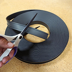 Master Magnetics Flexible Magnet Data Card Holder - 0.125" Thick, 1" Height, 50' Length, 1 Roll, ZGNRE20BX+B19