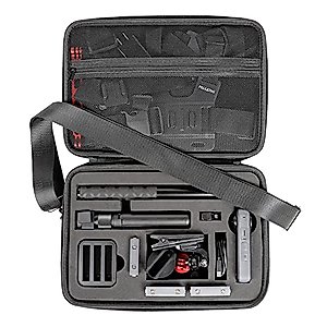Carrying Case for Insta360 X3,One X2 Camera,Large Hard Shell Shoulder Bag with EVA Liner Compatible for Insta 360 ONE X3 X2 Action Camera Bullet Time Handle/Selfie Stick and Other Accessories