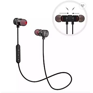 Bluetooth Bass Boosted Earbud Headphones Necklace Earbuds Headset Earphones Multi Button Volume Control Dashboard Used for Outdoors Working Out Relaxing, Talking in Business Meeting Etc.