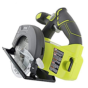 Ryobi One P505 18V Lithium Ion Cordless 5 1/2" 4,700 RPM Circular Saw (Battery Not Included, Power Tool Only), Green