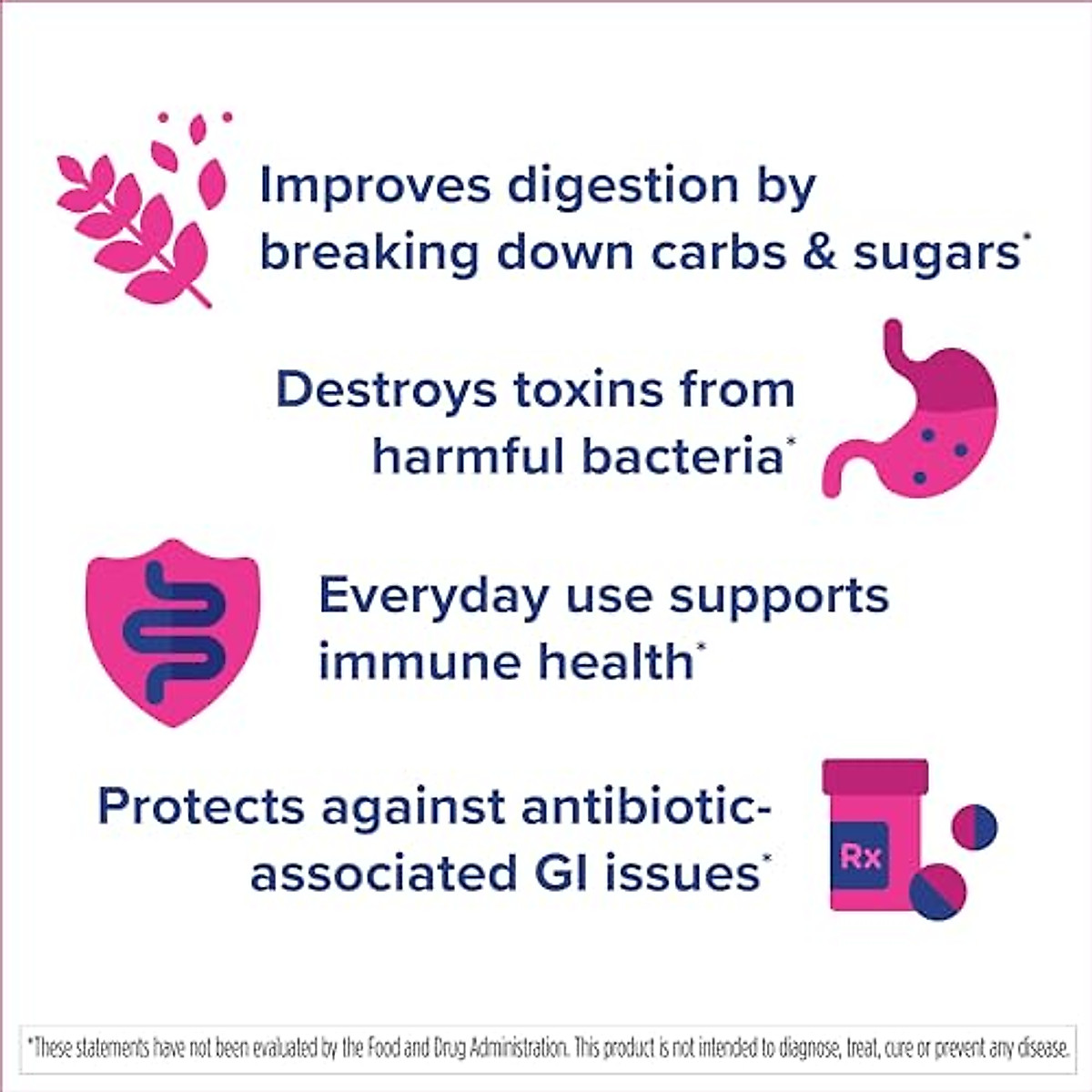 Florastor Kids Dual Action Probiotic Supplement, Strengthens Kids' Digestive & Immune Health, 20 Easy-to Mix Powder Sticks, Packaging May Vary