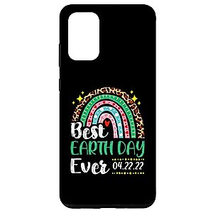 Galaxy S20+ Best Earth Day Ever Green Rainbow Design Earth Day 2022 Case