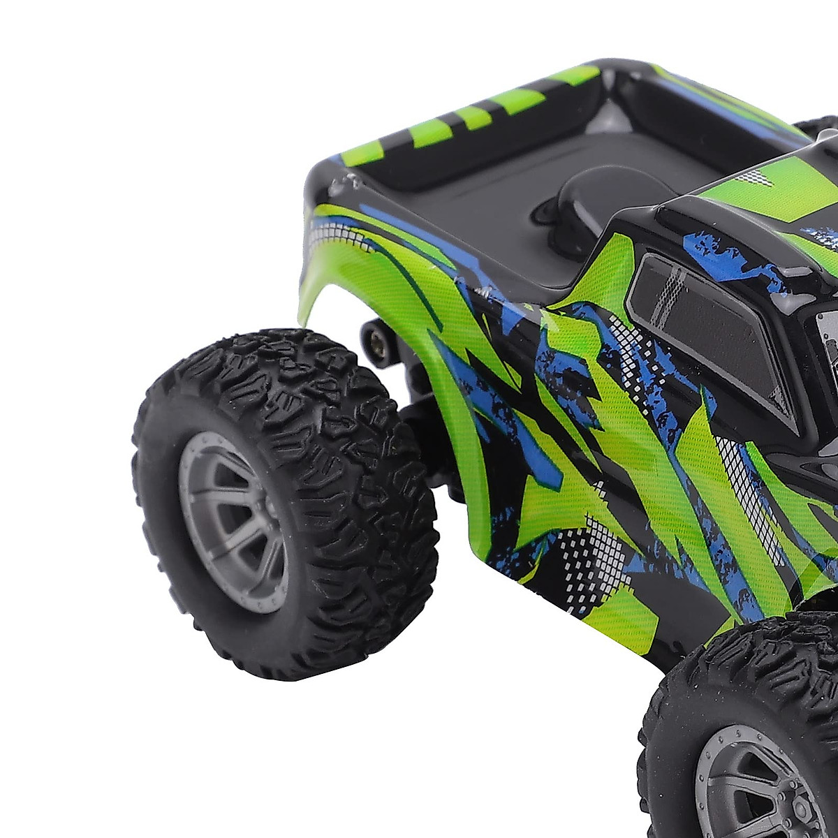 RC Car,S801/s802 1/32 2.4G 20km/h Mini High?Speed Drifting Remote Control Car Terrain Trucks for Childrens(Green) Full Car Toy Series