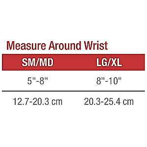 Mueller Wrist Stabilizer, Small/Medium, Beige, 1-Count Package