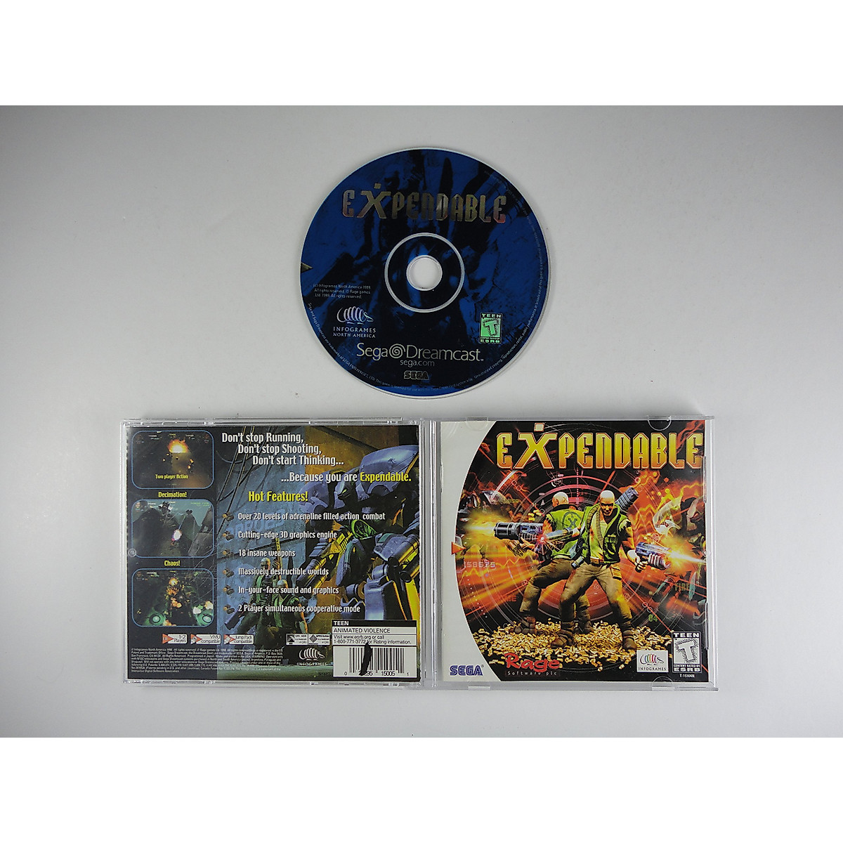 Expendable - Sega Dreamcast