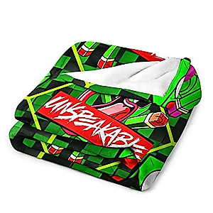 Anime Anti-Pilling Soft Plush Flannel Throw Blankets for Couch Sofa Bedding Living Room 50"x60"