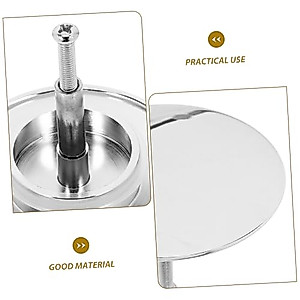 QUMIIRITY Strainer Tub Drain Plug Overflow Drain Cover Sink Plugs Bathtub Cover Bathtub Drain Stopper Faucet Sprayer Drain Pipe Kitchen Sink Installation Parts Sink Hole Cover Copper Silver