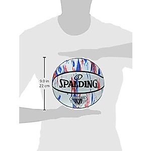 Spalding 84-416Z Basketball Marble Tricolor No. 5 Ball Basketball Basket