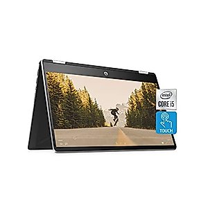HP Pavilion x360 14 2-in-1 Laptop, 10th Generation Intel Core i5-10210U Processor, 8 GB Ram, 512 GB SSD Storage, 14” Full HD Touch Screen, Windows 10 Home, Backlit Keyboard (14-dh1021nr, 2020)