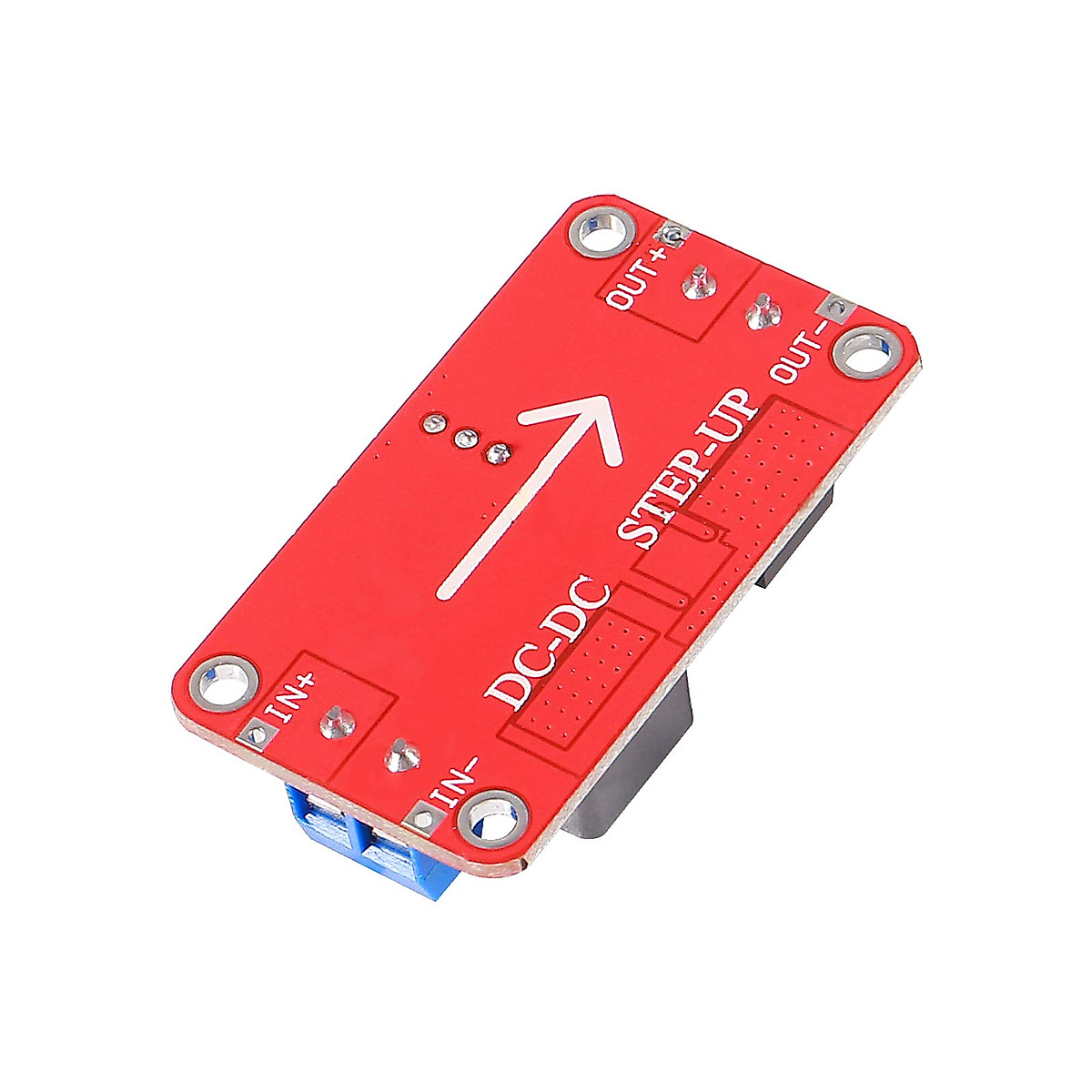 MELIFE 5pcs XL6019 5A High Power Current DC to DC Step-up 5V 6V 12V 24V 3-35V to 5-40V Converter Adjustable Voltage Regulator Power Modules Boost Module Booster