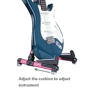 ENO Music Folding Acoustic Guitar Stand, Suitable for Electric Guitars, Bass Guitars