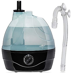 Evergreen Pet Supplies Reptile Humidifier and Fogger for Terrariums and Enclosures - Great for Reptilians and Amphibians - Includes Large Water Tank and Adjustable Fog Output (Holds 2L of Water)