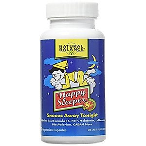 Happy Sleeper 8-Hour Formula Natural Balance 60 VCaps