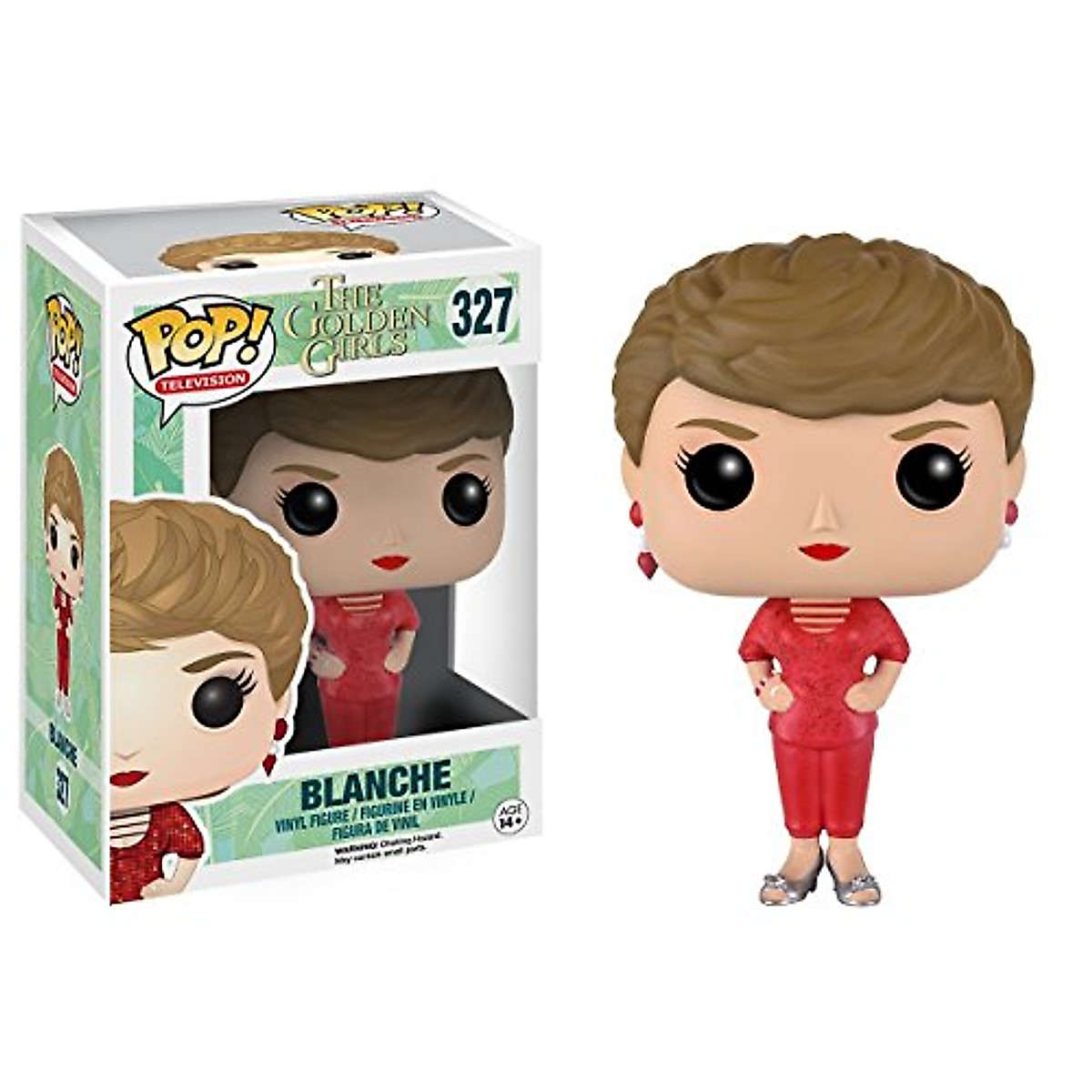 POP Golden Girls - Blanche Funko Vinyl Figure (Bundled with Compatible Box Protector Case)