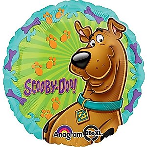 Anagram International Scooby Doo Foil Balloon, Multicolor