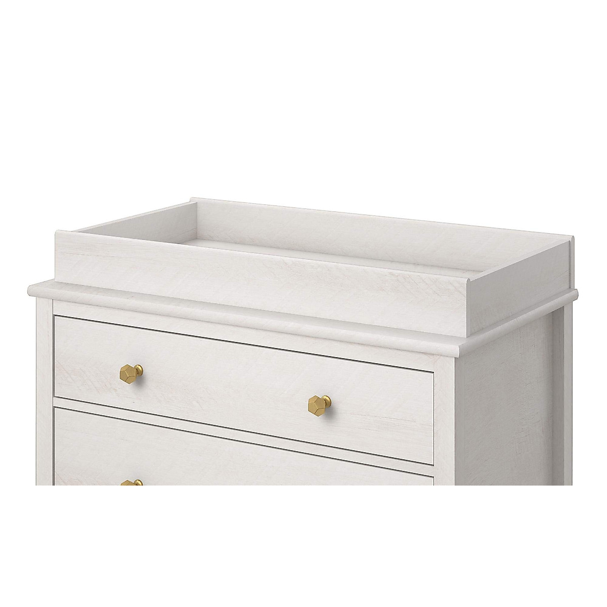 Little Seeds Monarch Hill Poppy Changing Table Topper, Ivory Oak