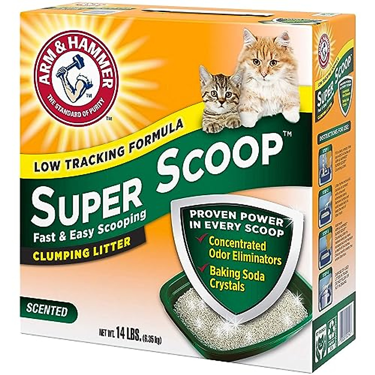 Arm & Hammer Super Scoop Clumping Litter Fresh Scent 14lb