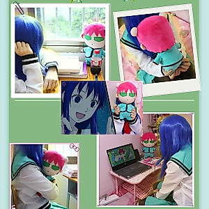 rabbtoy Giant Anime Saiki K Plush - Saiki Kusuo Plushie Doll 11inches - The Disastrous Life of Saiki K Stuffed Plush Pillow Toy