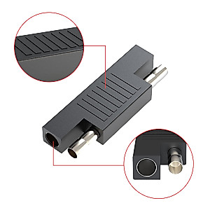 ELFCULB SAE Polarity Reverse Adapter SAE Connectors Quick Disconnect Plugs for Solar Panel SAE Extension Cable Battery Power Charger Maintainer(15 Pack)